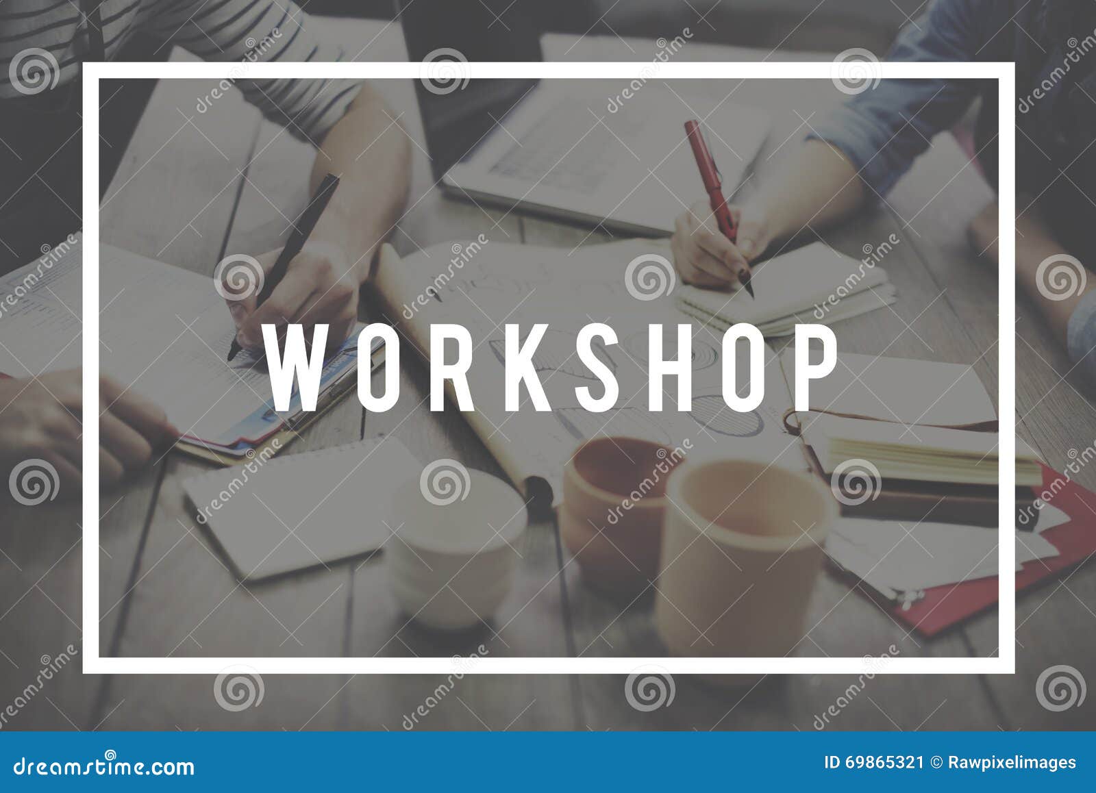 Workshop Seminar Learning Study Group Concept Stock Image - Image of ...