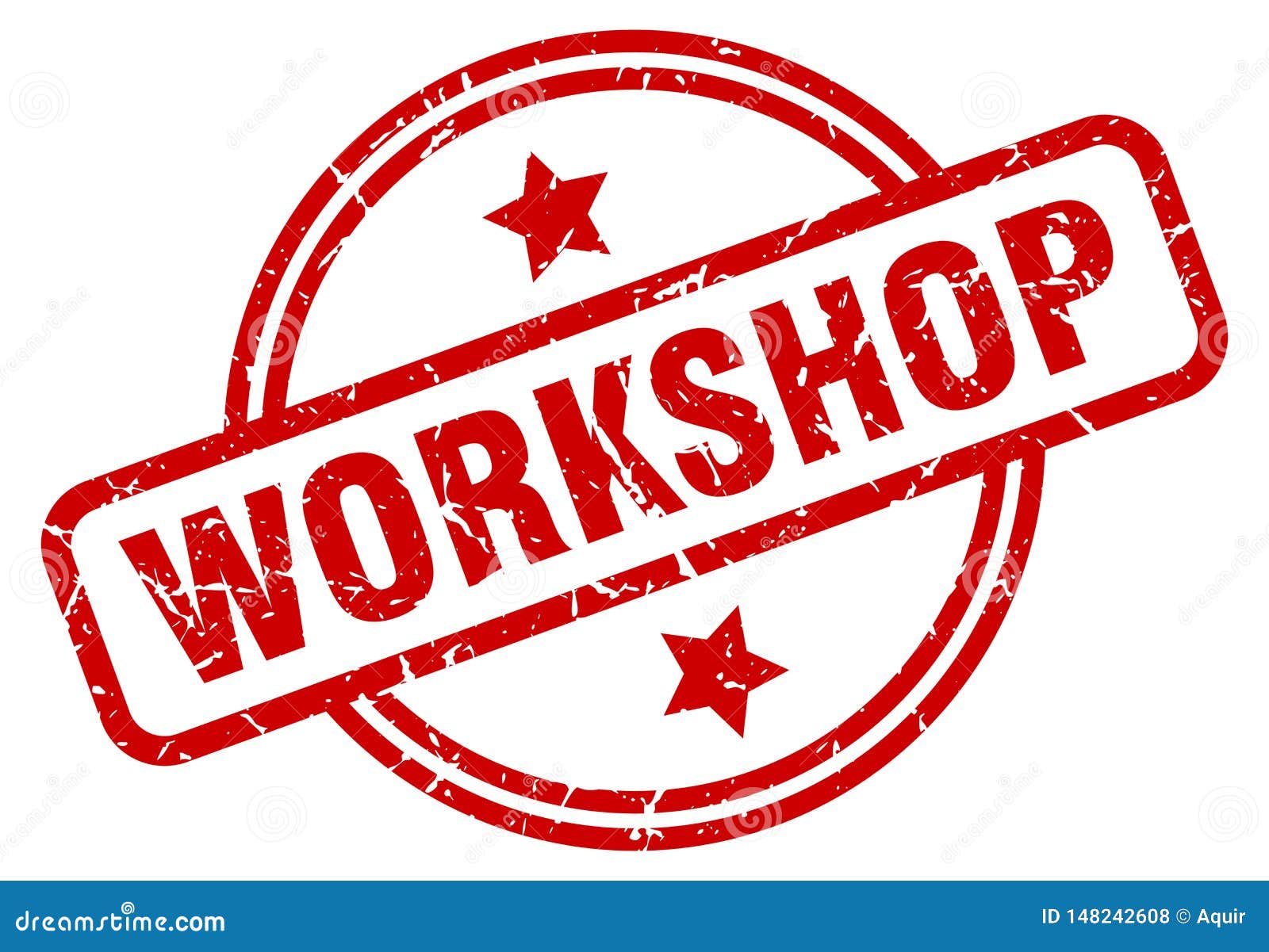 Workshop stamp stock vector. Illustration of insignia - 148242608