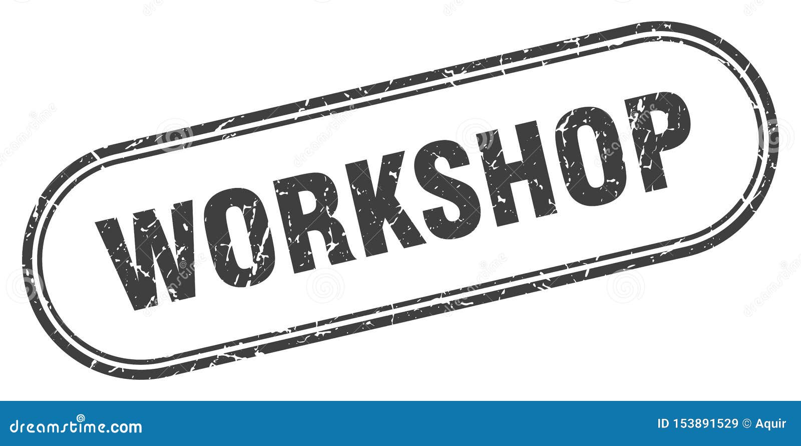 Workshop stamp stock vector. Illustration of label, white - 153891529