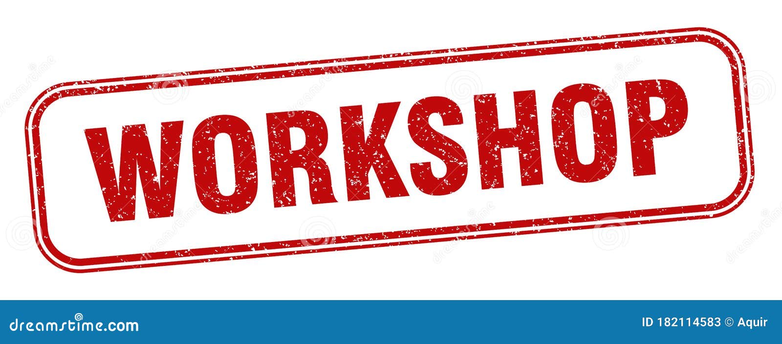 Workshop Stamp. Workshop Square Grunge Sign Stock Vector - Illustration ...