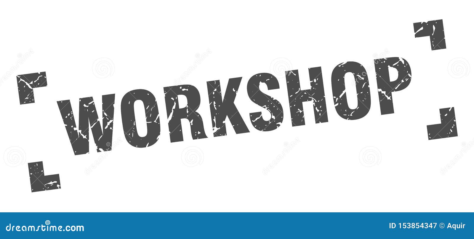 Workshop stamp stock vector. Illustration of lesson - 153854347