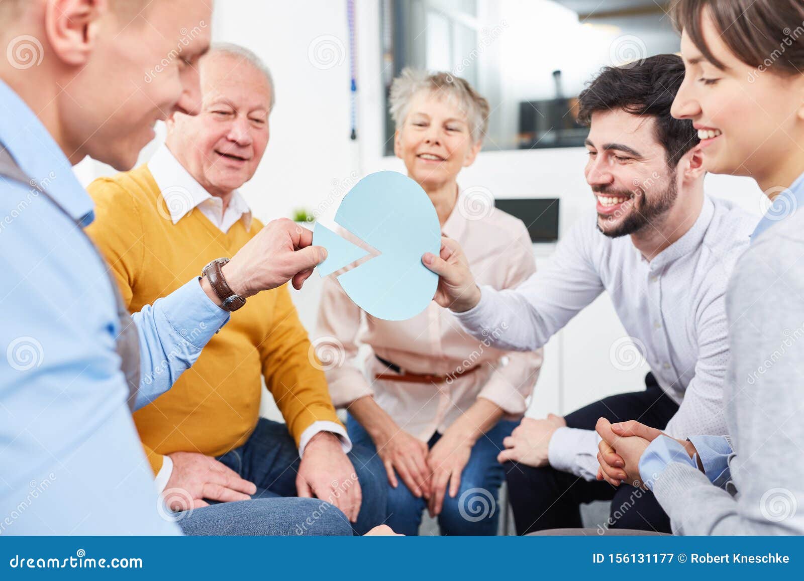 Workshop for Team Building Training Stock Image - Image of start ...