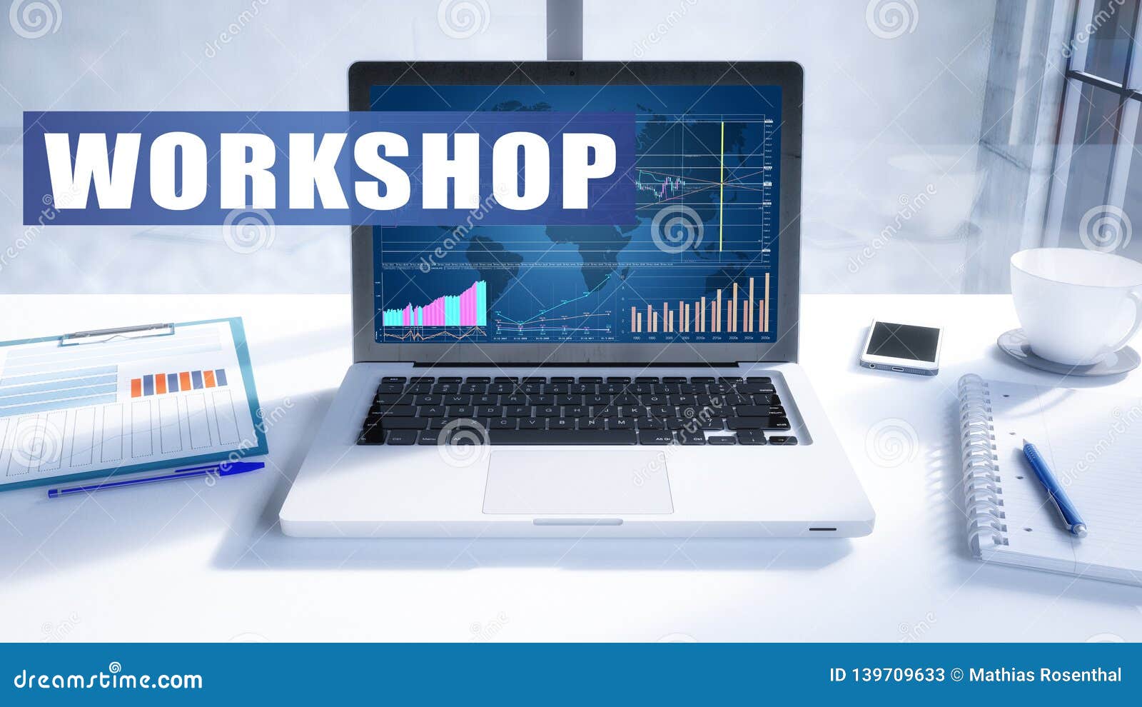 Workshop stock illustration. Illustration of mentor - 139709633
