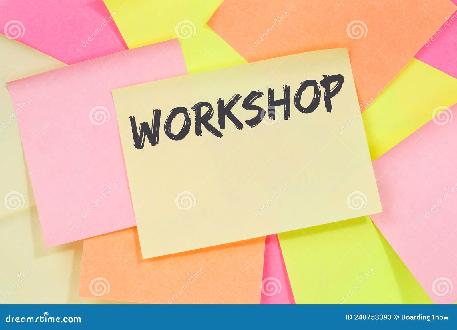 Workshop Training Learning Teaching Seminar Education Business Concept ...