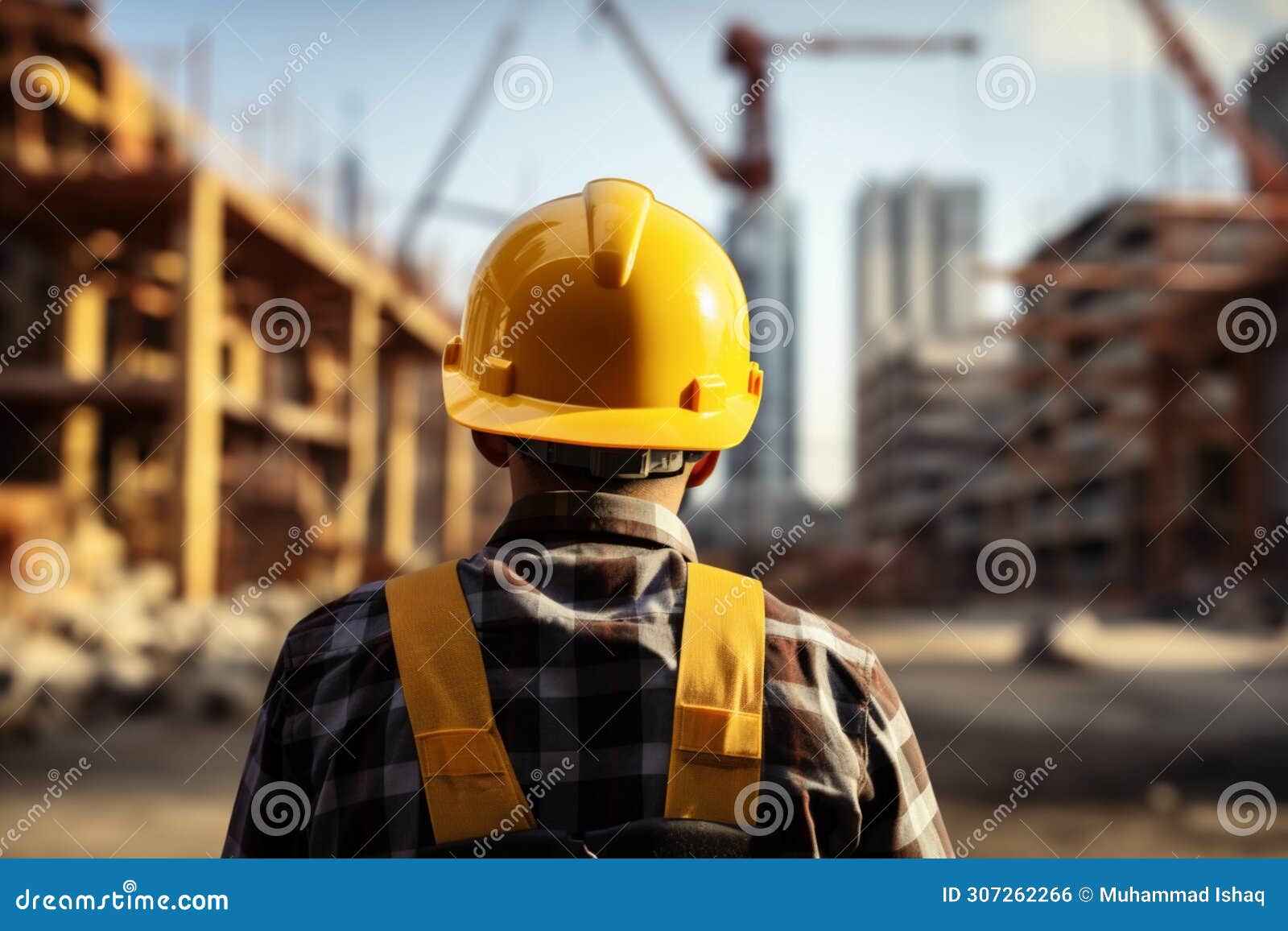Site Readiness, Blueprints, Yellow Helmet, And Computer In Construction ... Site Readiness, Blueprints, Yellow Helmet, And Computer In Construction ...