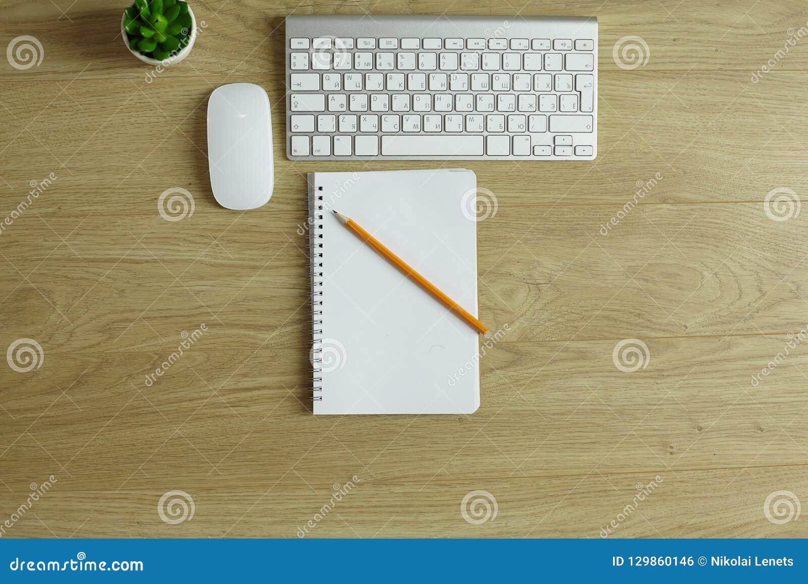 Workspace Desktop, Documents on the Office Table Stock Photo - Image of ...