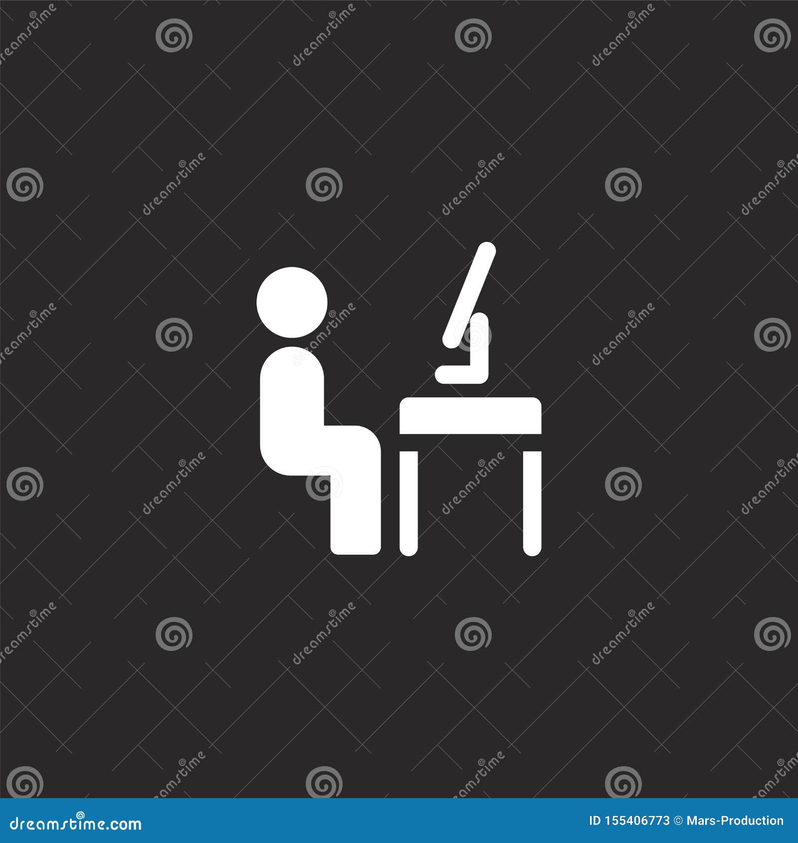 Workspace Icon. Filled Workspace Icon for Website Design and Mobile ...