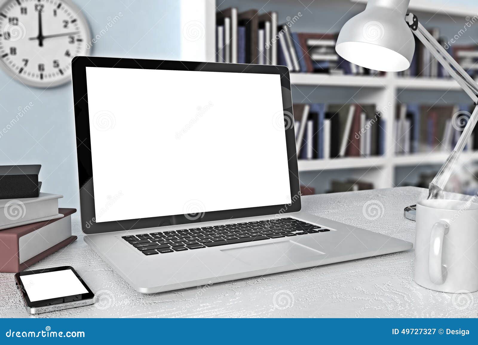 Workspace stock image. Image of laptop, desk, home, hipster - 49727327