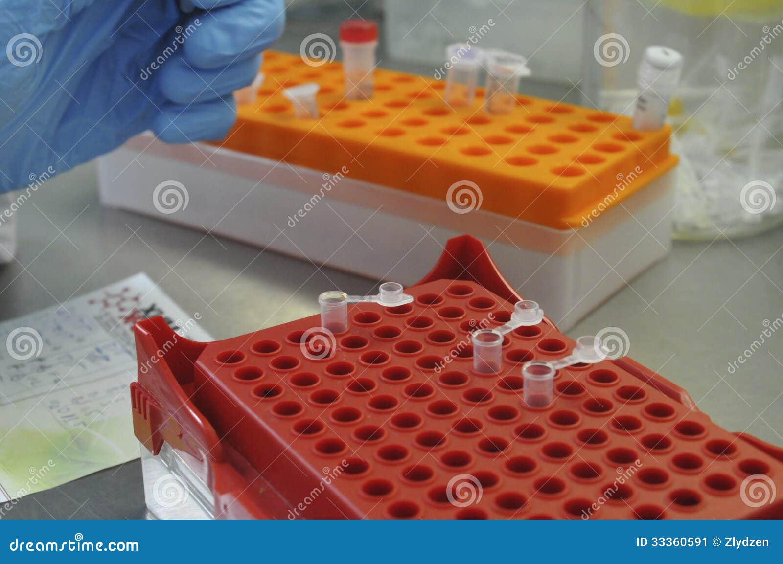 Workspace of scientist stock image. Image of gens, workspace - 33360591