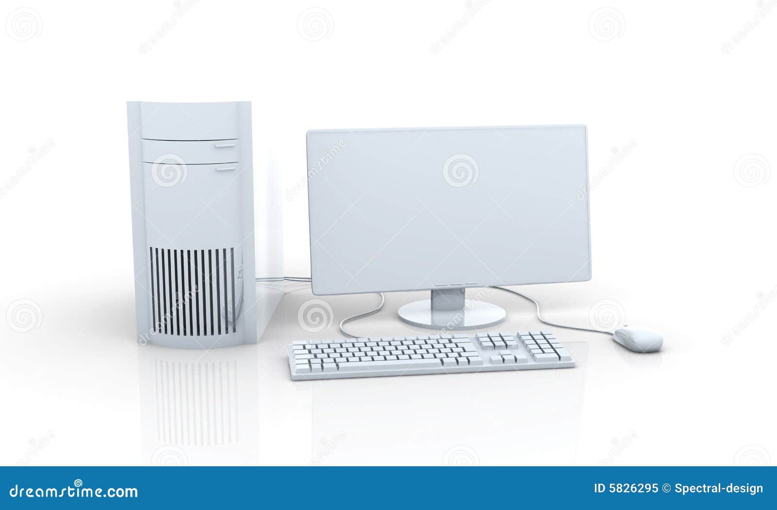 Workstation stock illustration. Illustration of computer - 5826295