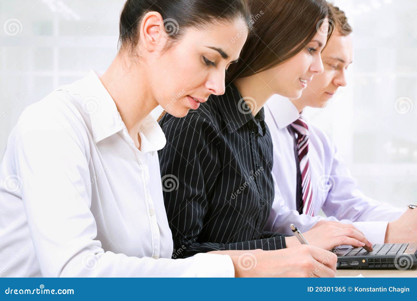 Workteam stock image. Image of employer, boss, educated - 20301365