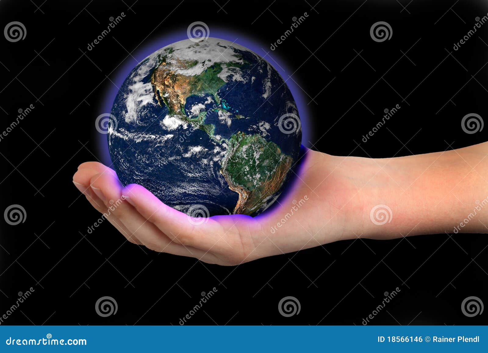 World stock photo. Image of hand, planet, help, hold - 18566146