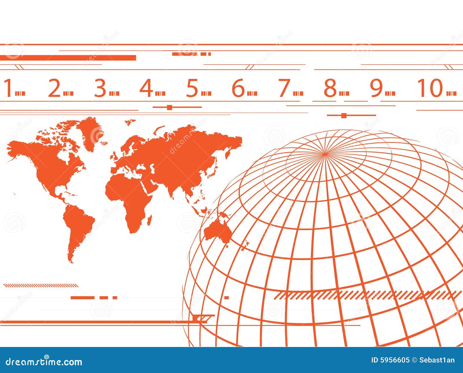 World stock vector. Illustration of country, chart, combustion - 5956605