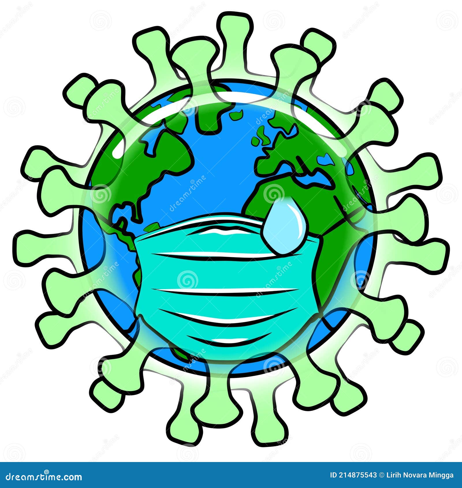 World Map Affected Areas Vector Illustration | CartoonDealer.com #208786702