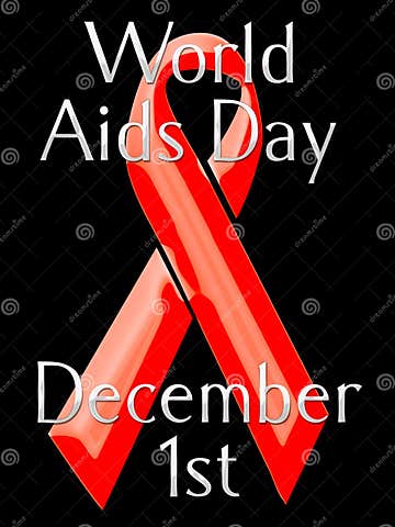 World Aids Day graphic stock illustration. Illustration of remember ...