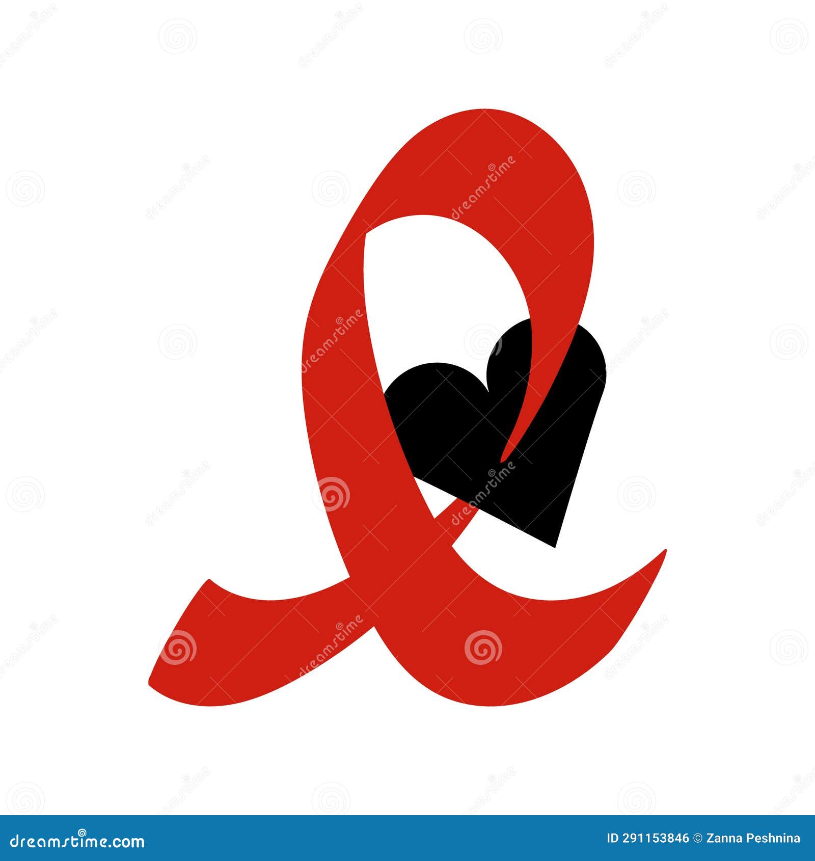 World AIDS Day Red Ribbon Aids Symbol, Vector Illustration Stock Vector ...