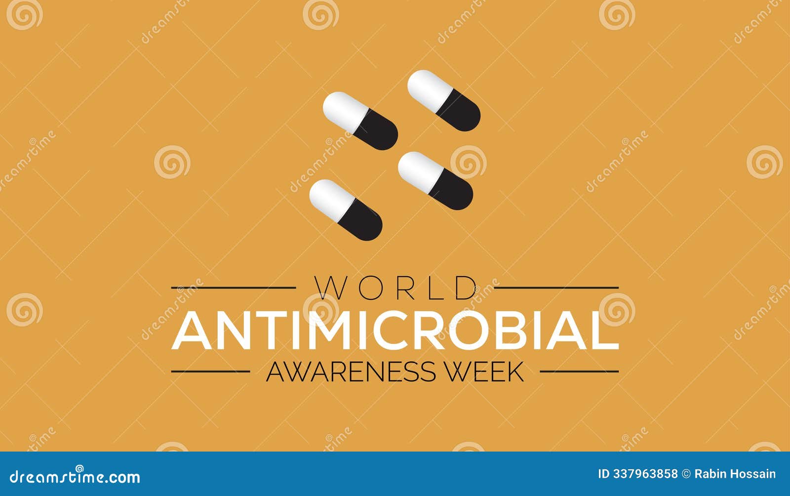 World Antimicrobial Awareness Week Background Or Banner Design Template ...