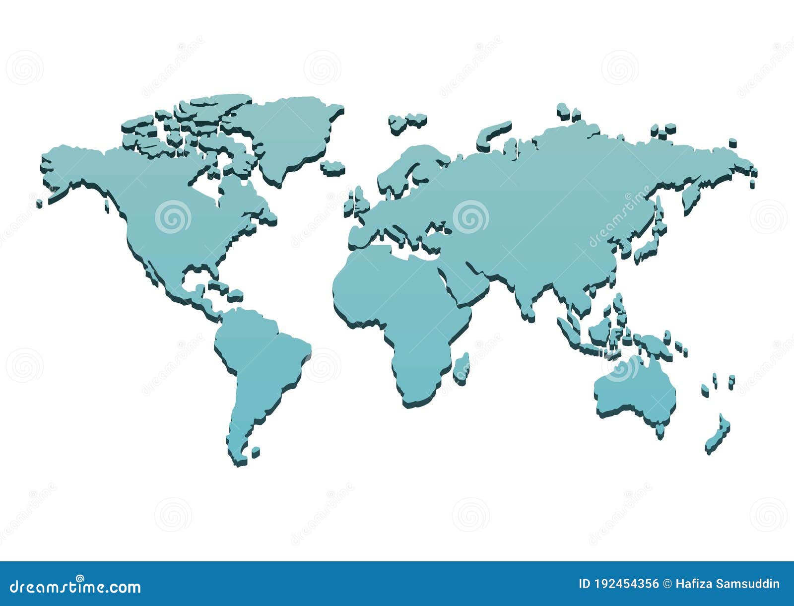 World Atlas Design. Vector Illustration Decorative Design Stock Vector ...