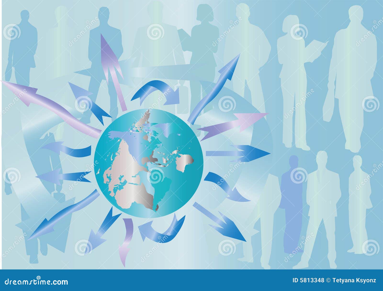 World background stock vector. Illustration of abstract - 5813348