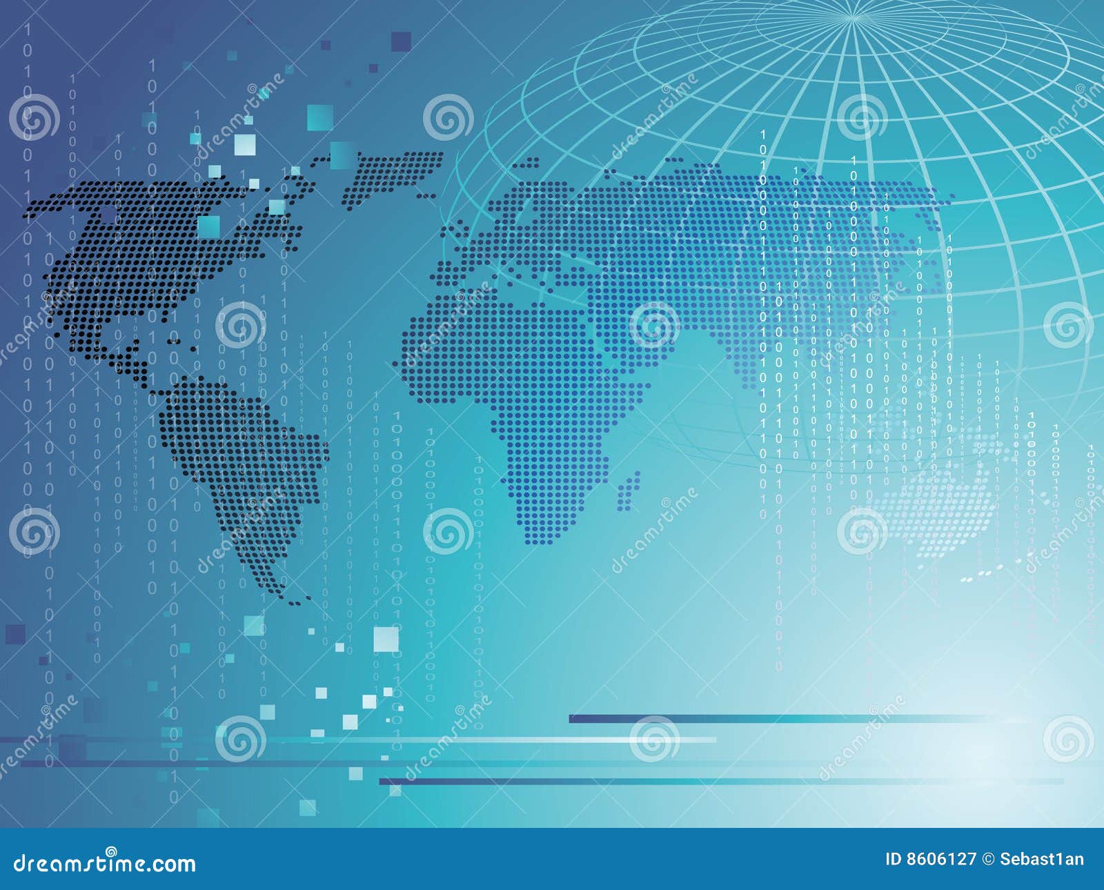 World Background Cartoon Vector | CartoonDealer.com #8606127