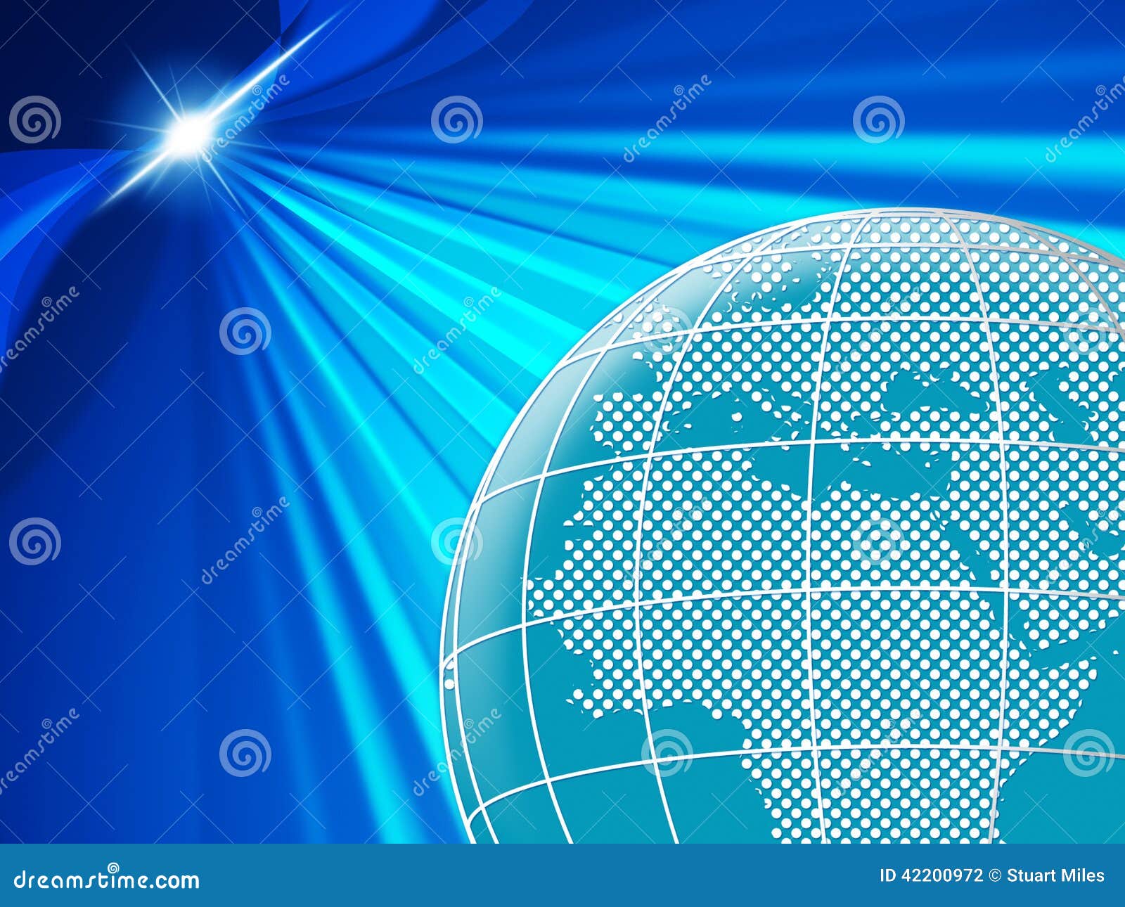 World Background Means Globalise Globally and Globalization Stock ...