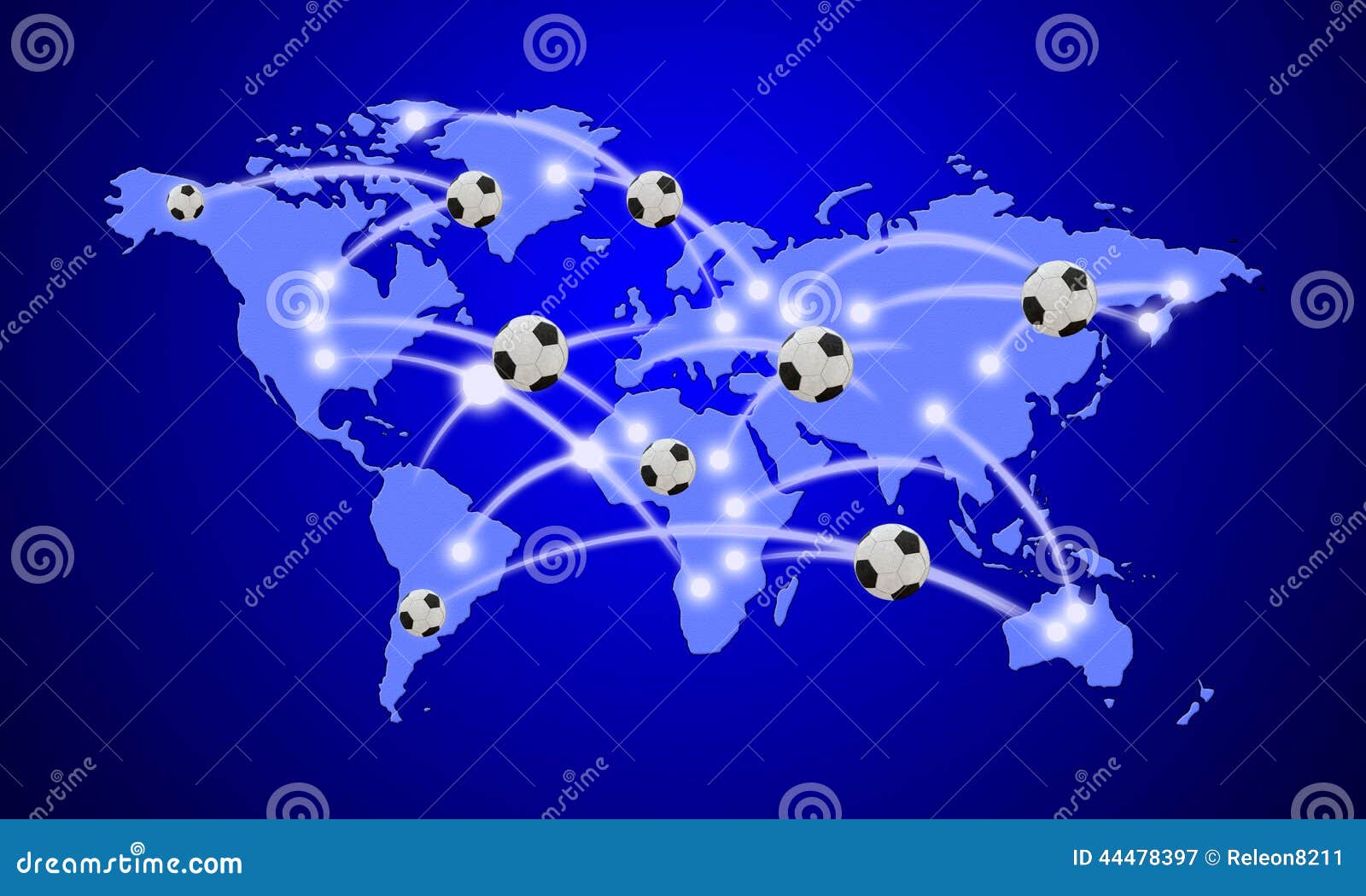 World ball Connection stock illustration. Illustration of chalkboard ...