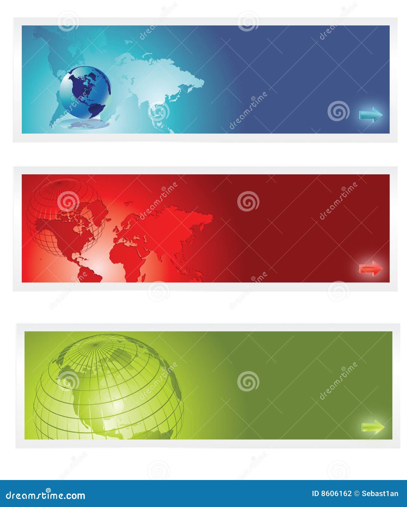 World banner stock vector. Illustration of access, energy - 8606162