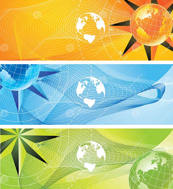 World banner stock vector. Illustration of access, colorful - 9508780