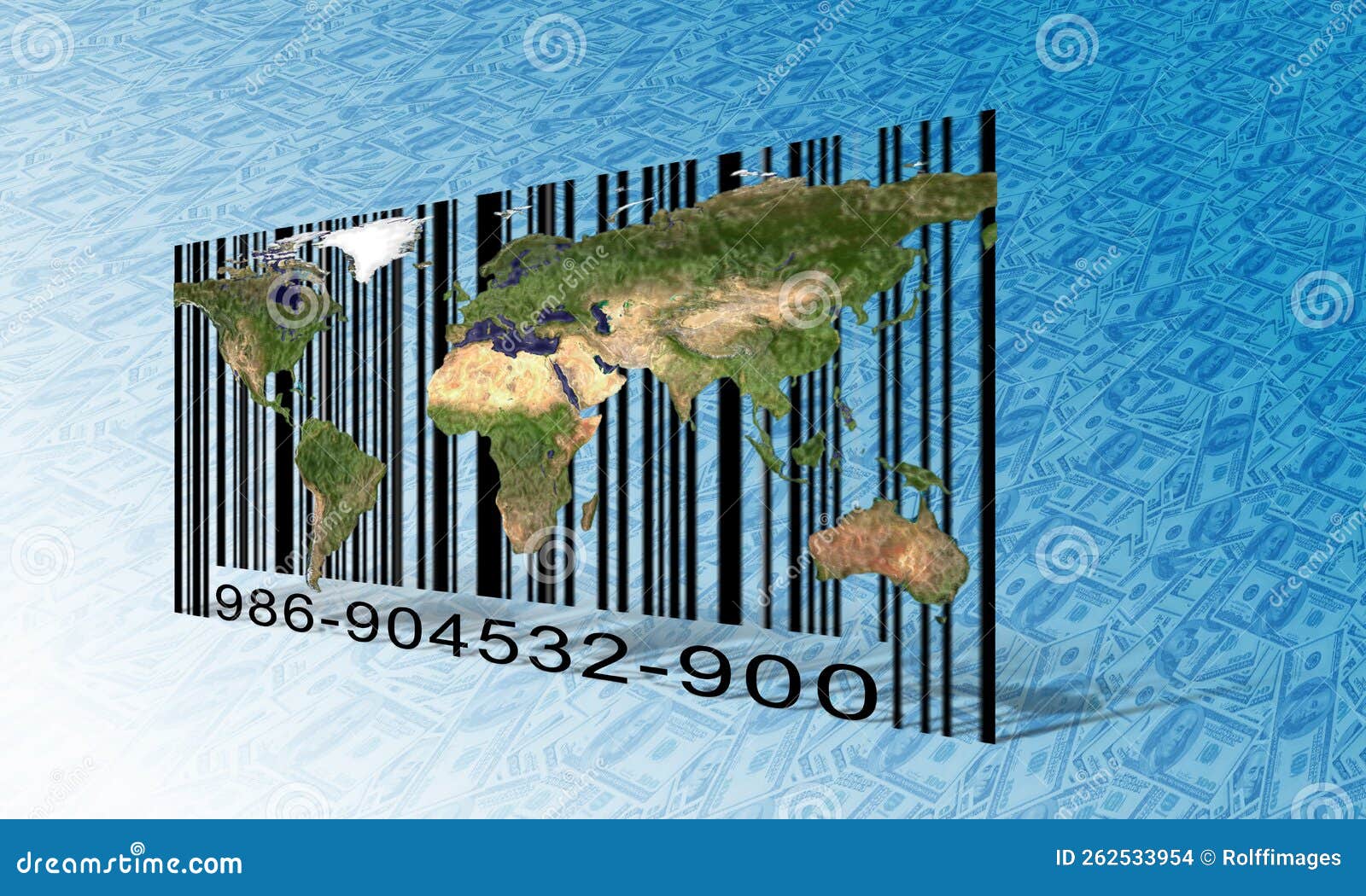 World Map On Barcode Background Royalty-Free Stock Image ... World Map On Barcode Background Royalty-Free Stock Image ...