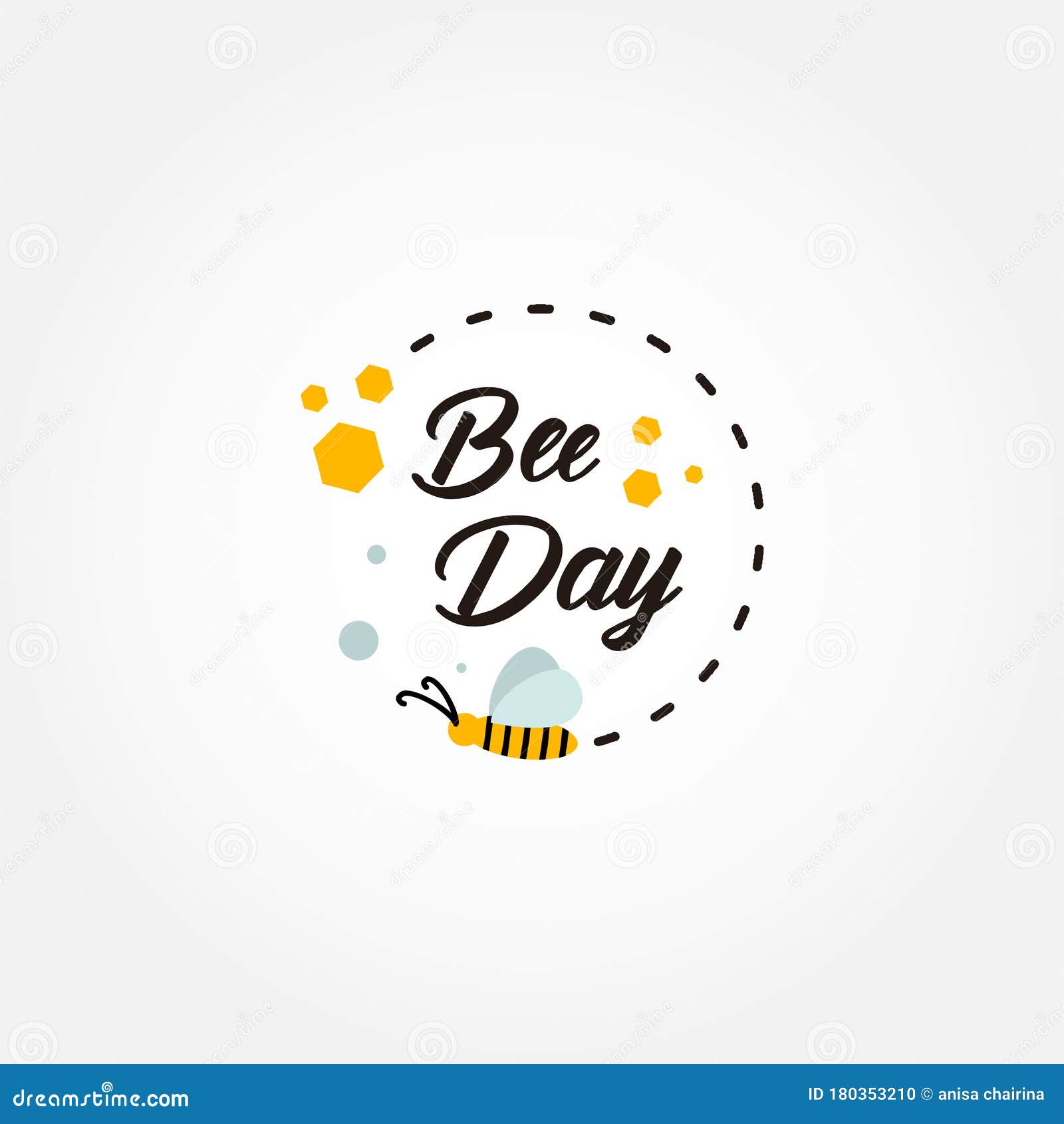 World Bee Day Vector Design Illustration for Celebrate Moment Stock ...