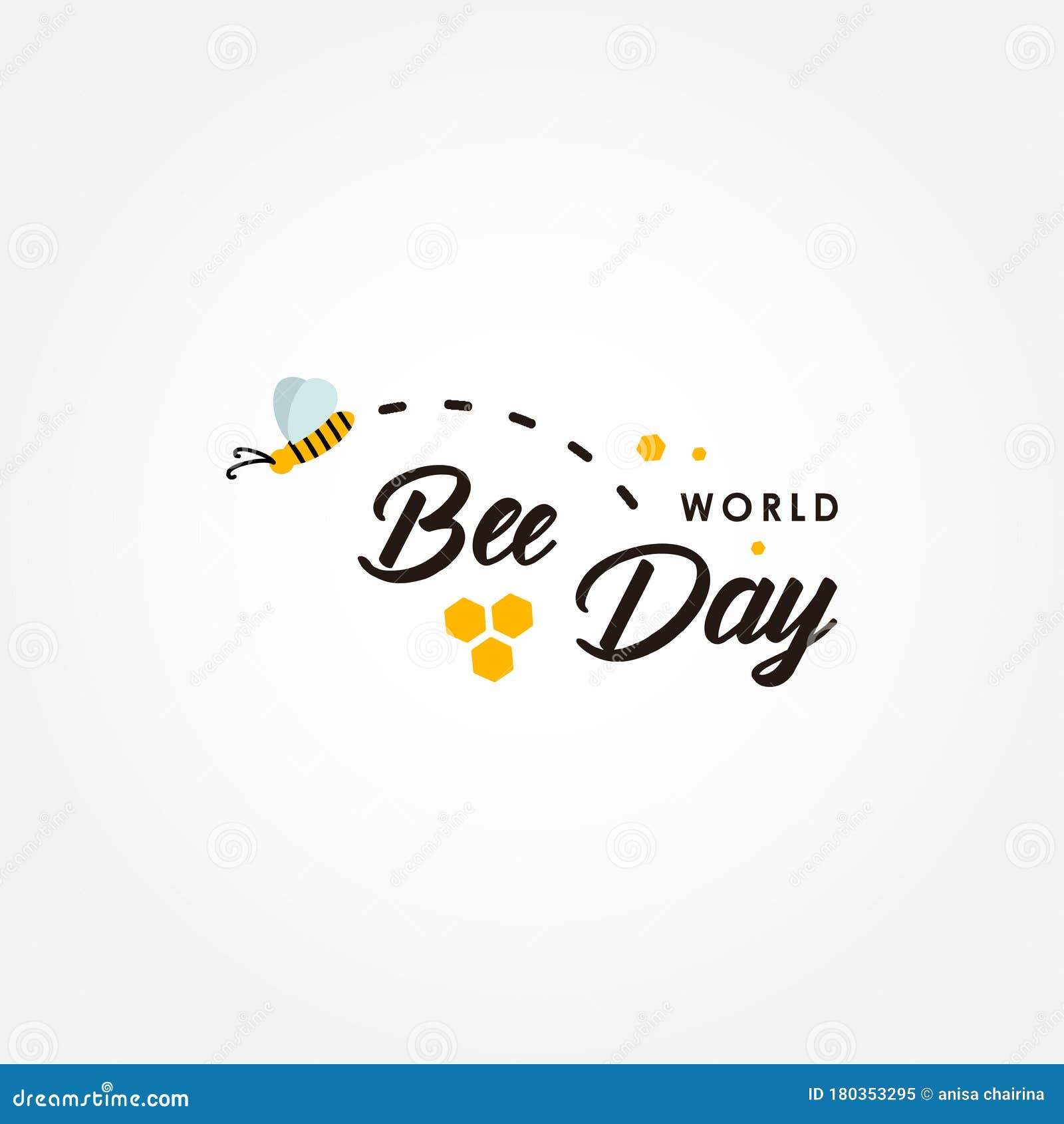 World Bee Day Vector Design Illustration for Celebrate Moment Stock ...