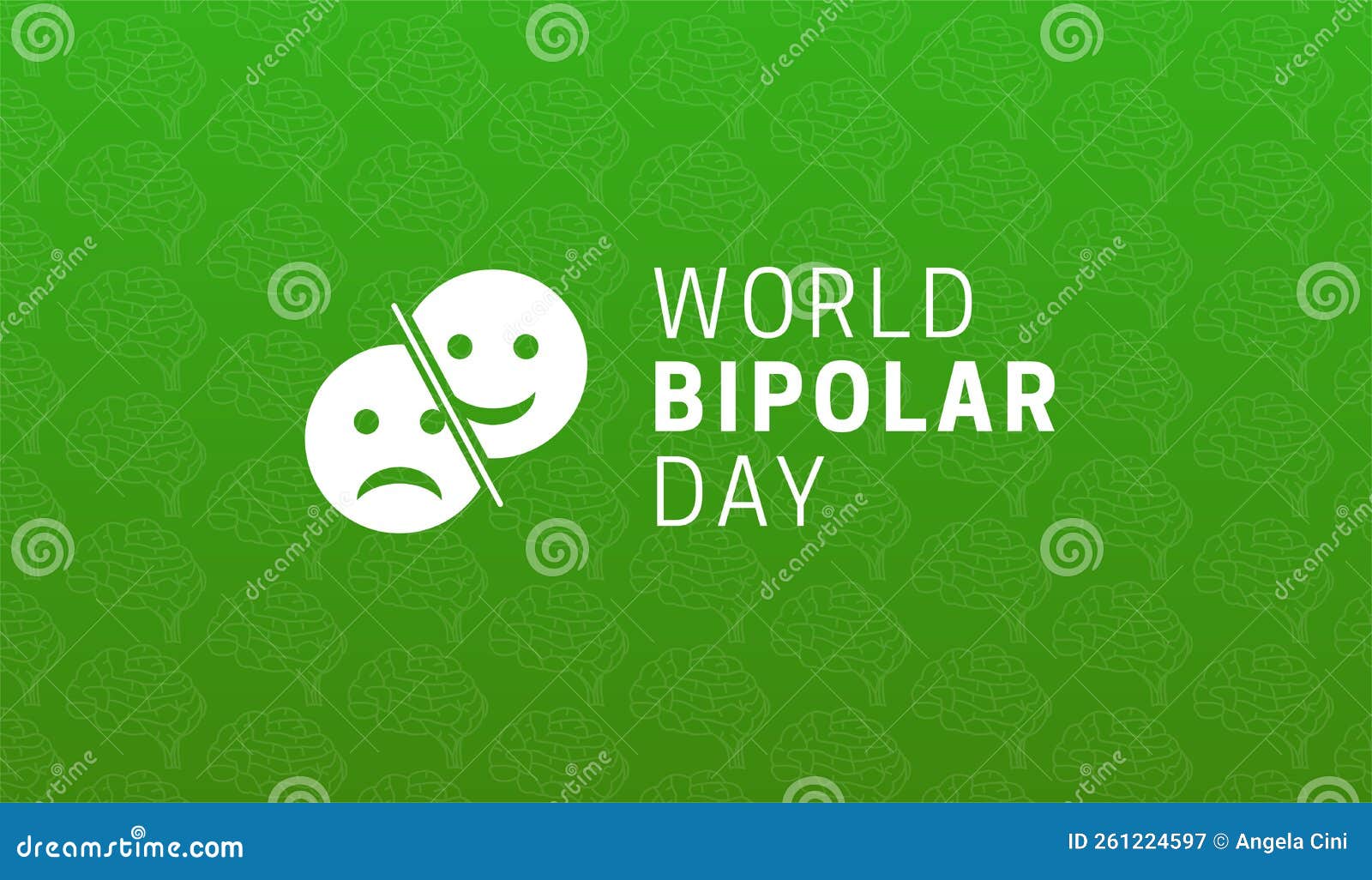 World Bipolar Day Illustration Banner Stock Vector - Illustration of ...