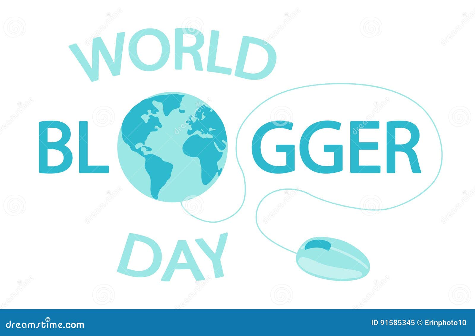 World Blogger Day banner stock vector. Illustration of marketing - 91585345