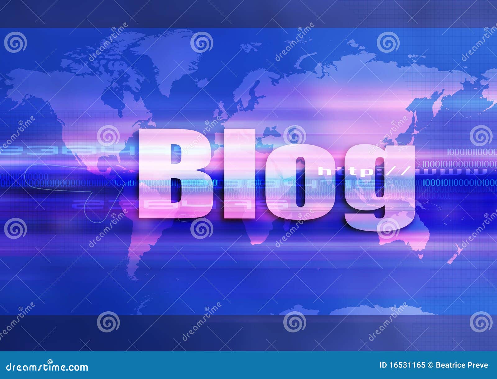 World blue blog stock illustration. Illustration of ideas - 16531165