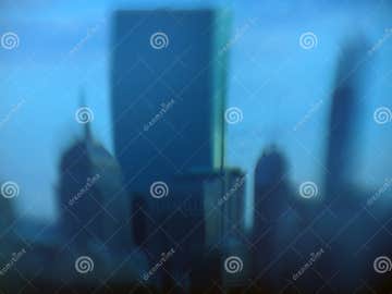 The World through Blue Glass Stock Image - Image of unique, boston: 1322911