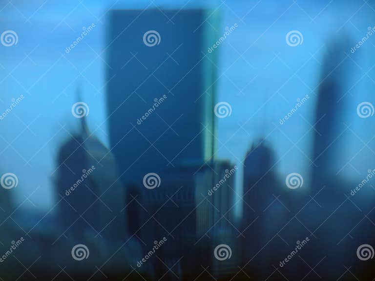 The World through Blue Glass Stock Image - Image of unique, boston: 1322911