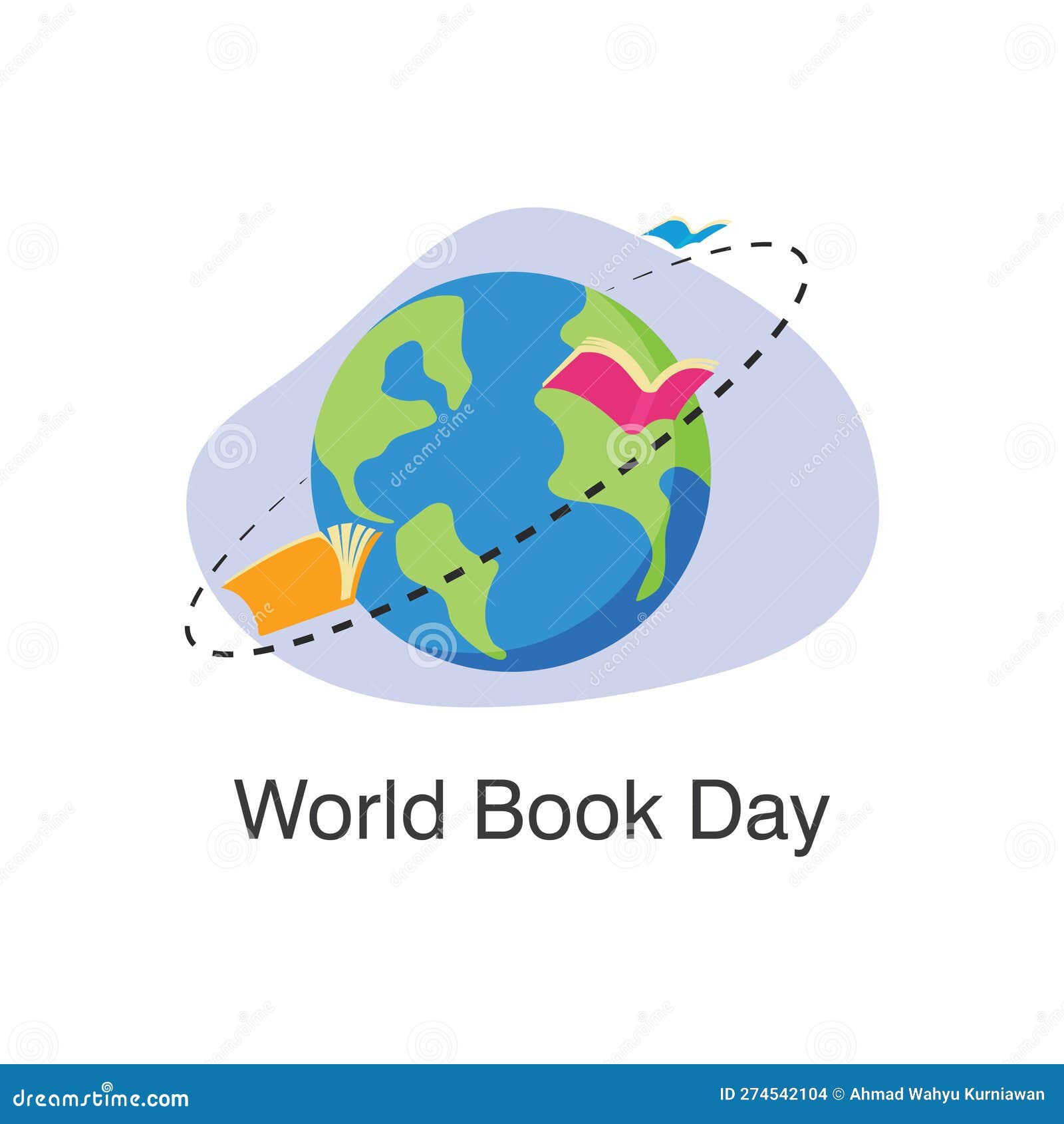 World book day logo stock vector. Illustration of holiday - 274542104