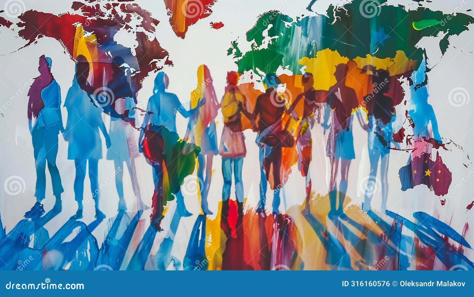 A World Without Borders Stock Photography | CartoonDealer.com #316160576