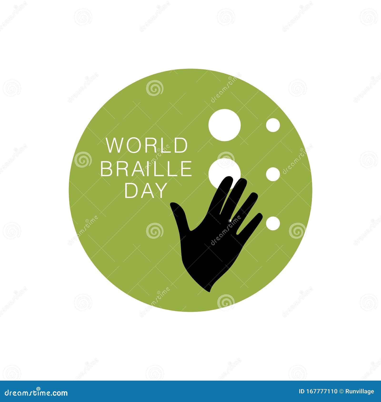 Design for Annual Celebration of World Braille Day January 4 Stock ... Design for Annual Celebration of World Braille Day January 4 Stock ...