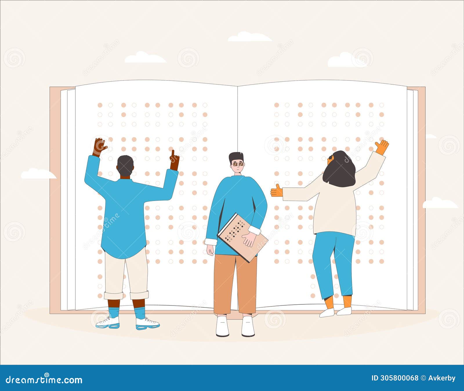 World Braille Day on 4th of January. Blind People Learning and Reading ...