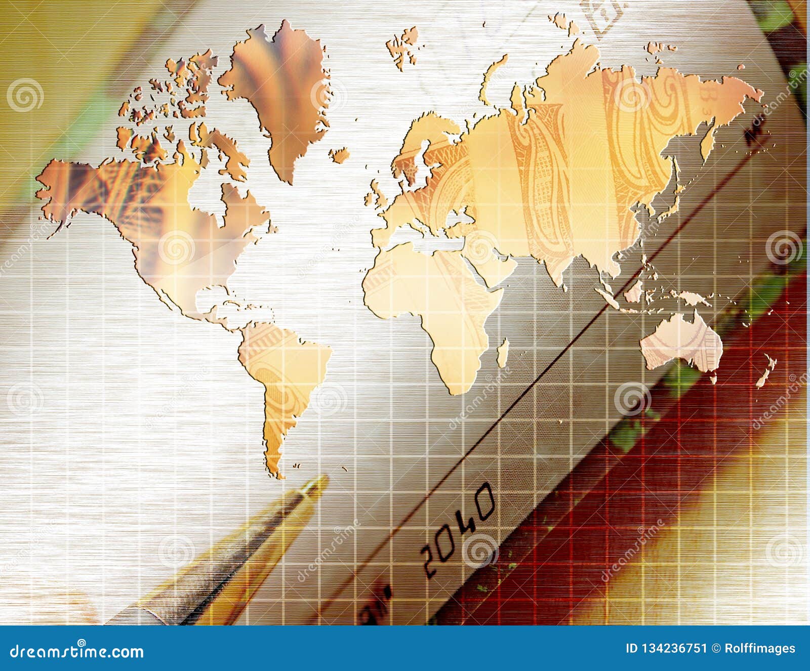 World Business stock illustration. Illustration of save - 134236751
