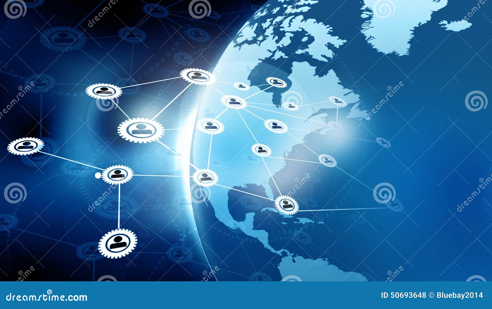 World business network stock illustration. Illustration of professional ...