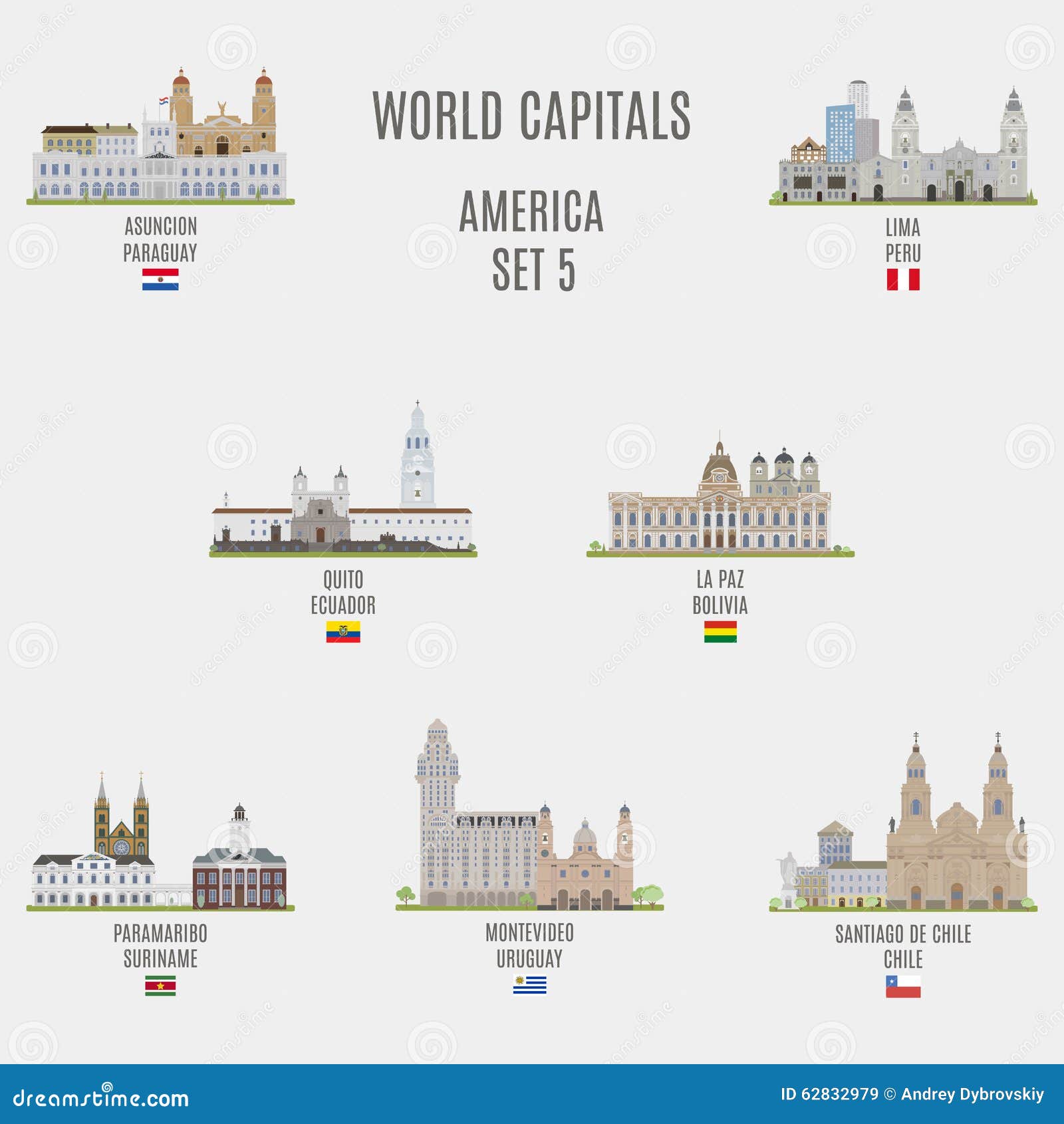 World capitals stock vector. Illustration of cityscape - 62832979