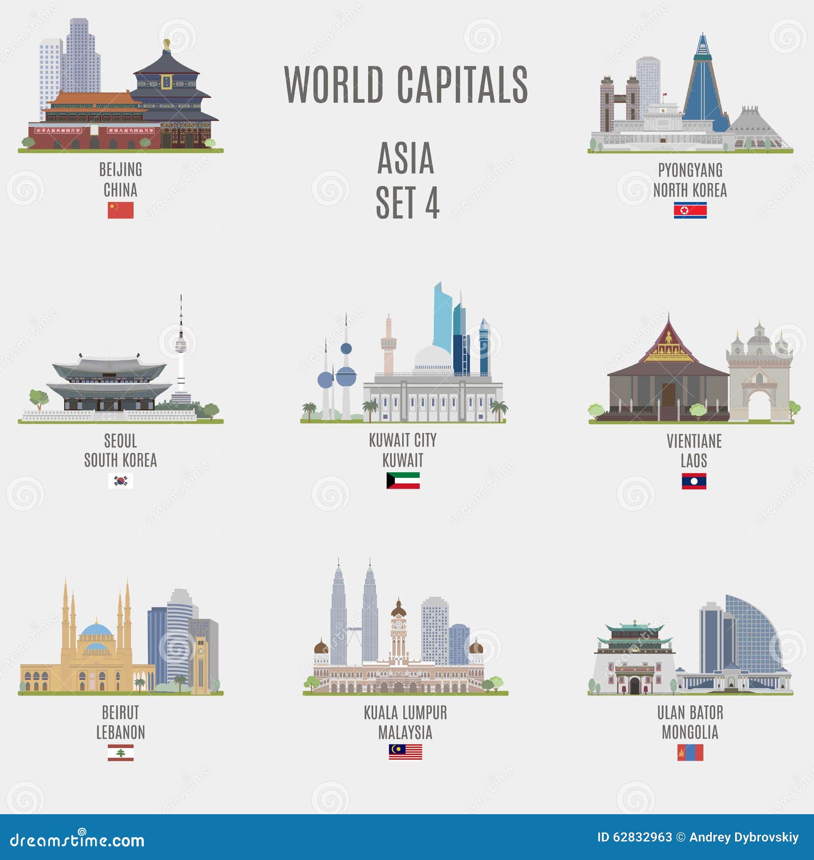 World capitals stock vector. Illustration of silhouette - 62832963
