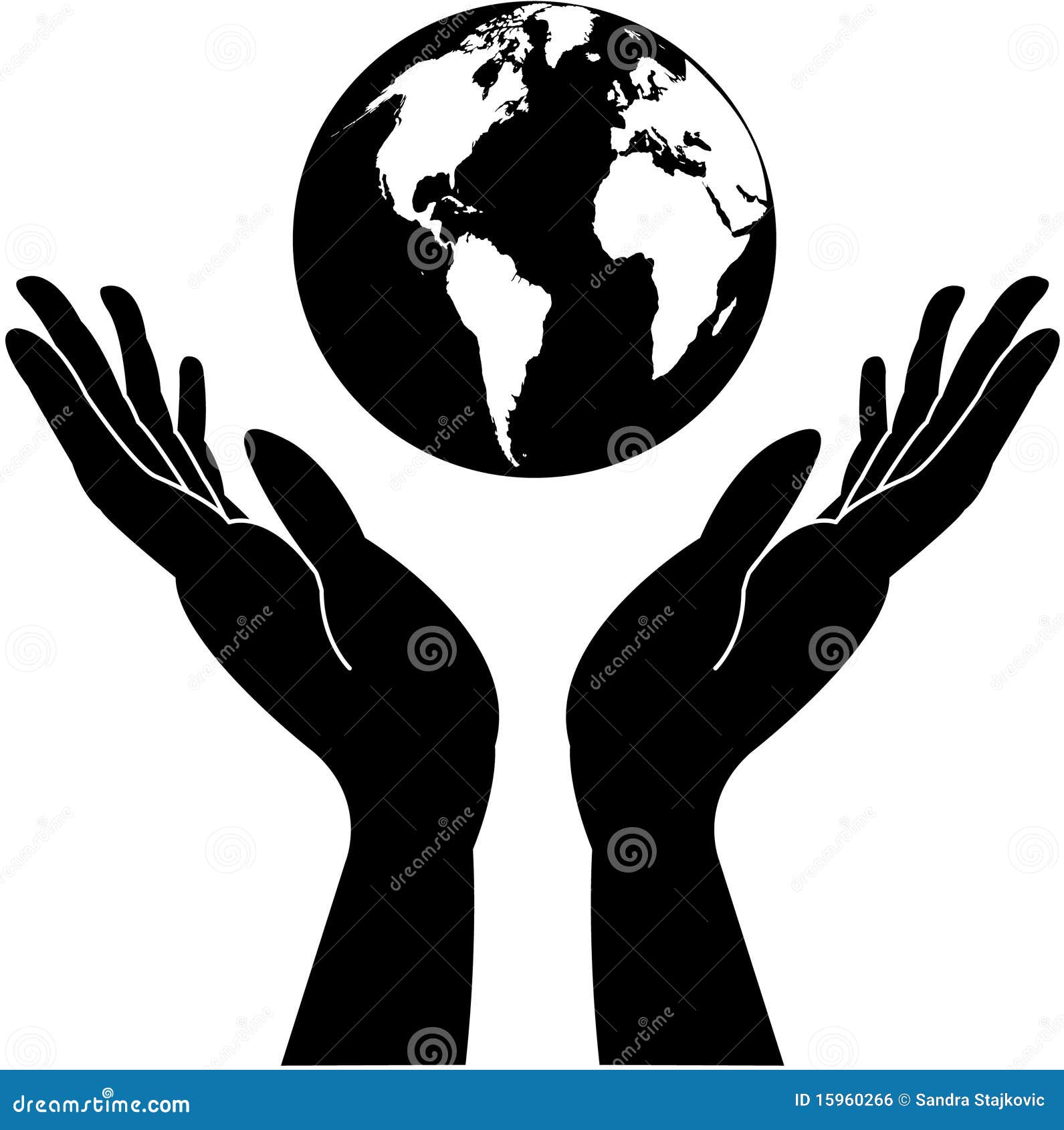 World care illustration stock vector. Illustration of planet - 15960266