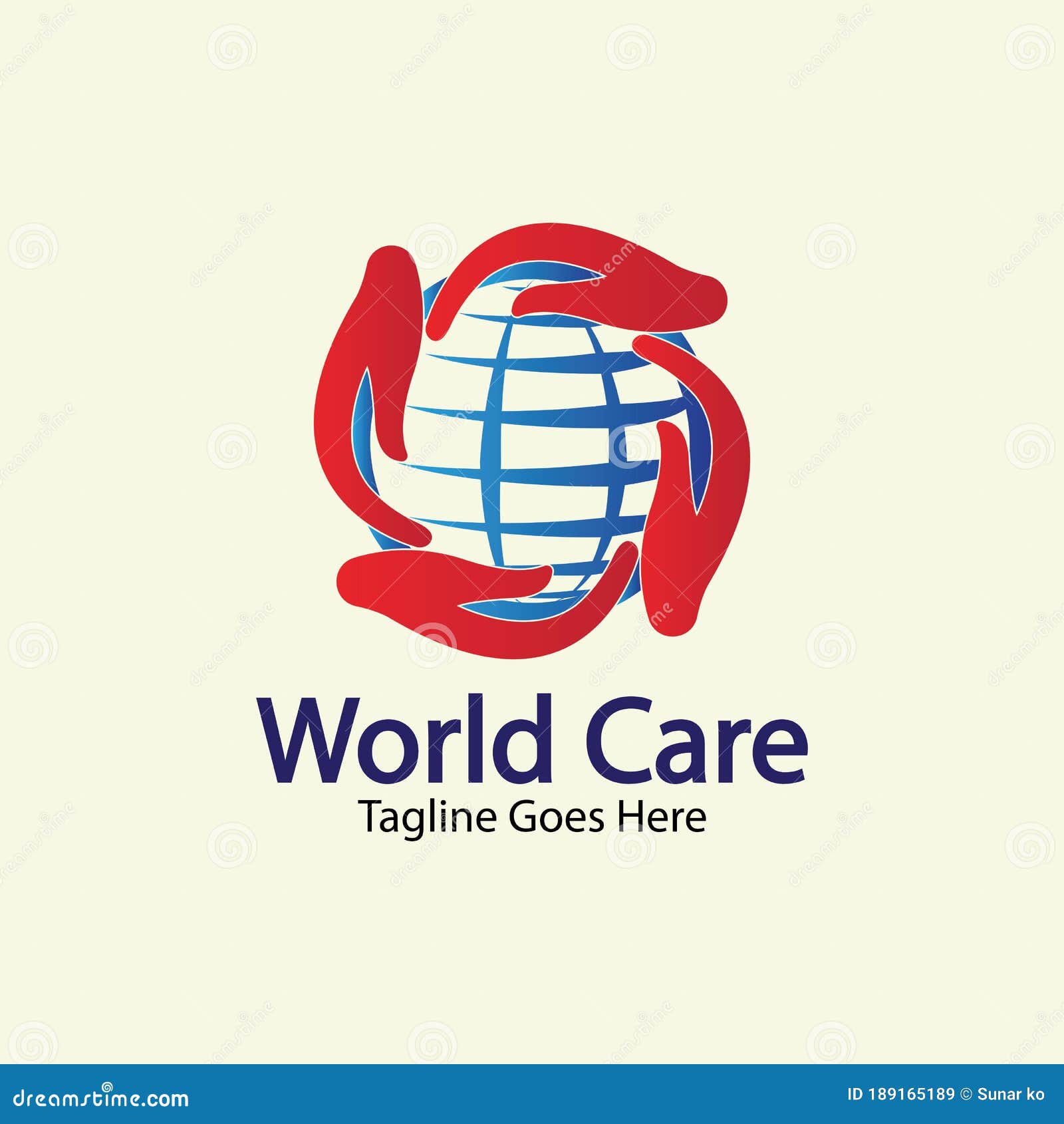World Care Logo Template Design Vector, Emblem, Design Concept ...