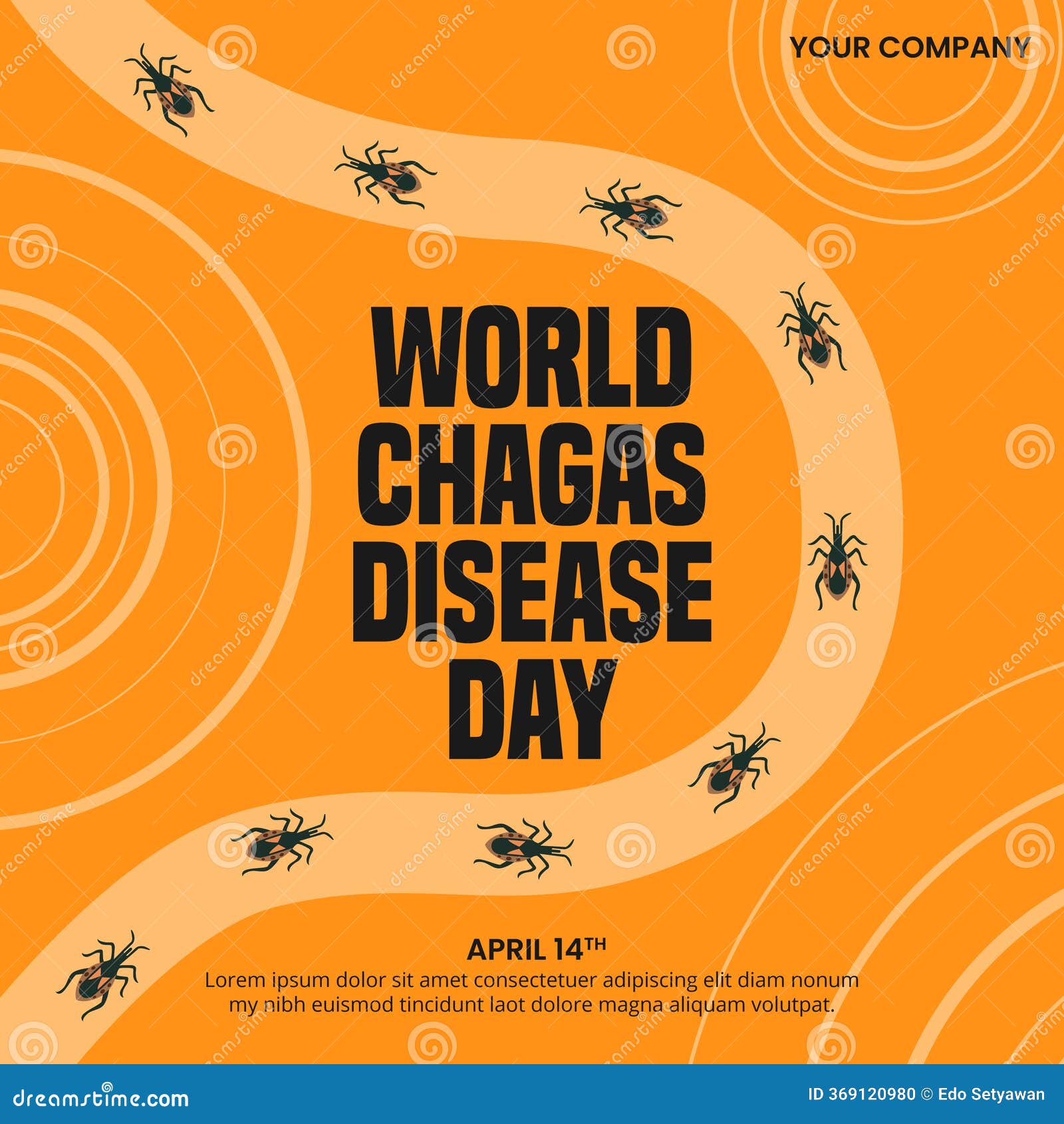 World Chagas Disease Day, Background Stock Photo | CartoonDealer.com ...