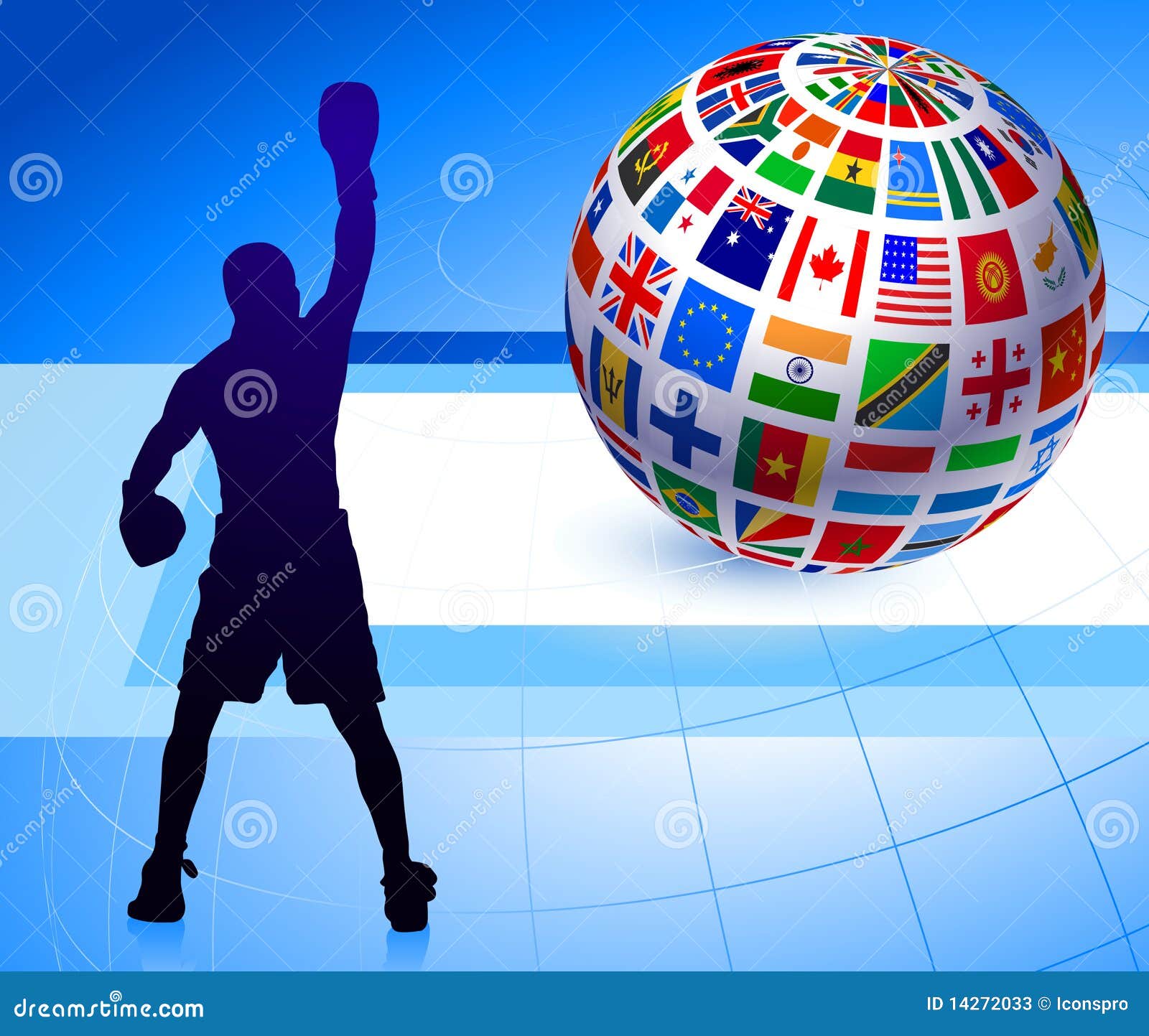 World Champion Boxer stock illustration. Illustration of group - 14272033