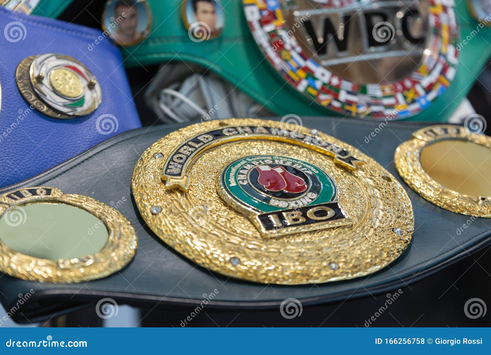 World Champion Boxing Belt: Symbol for the Winner Editorial Stock Photo ...