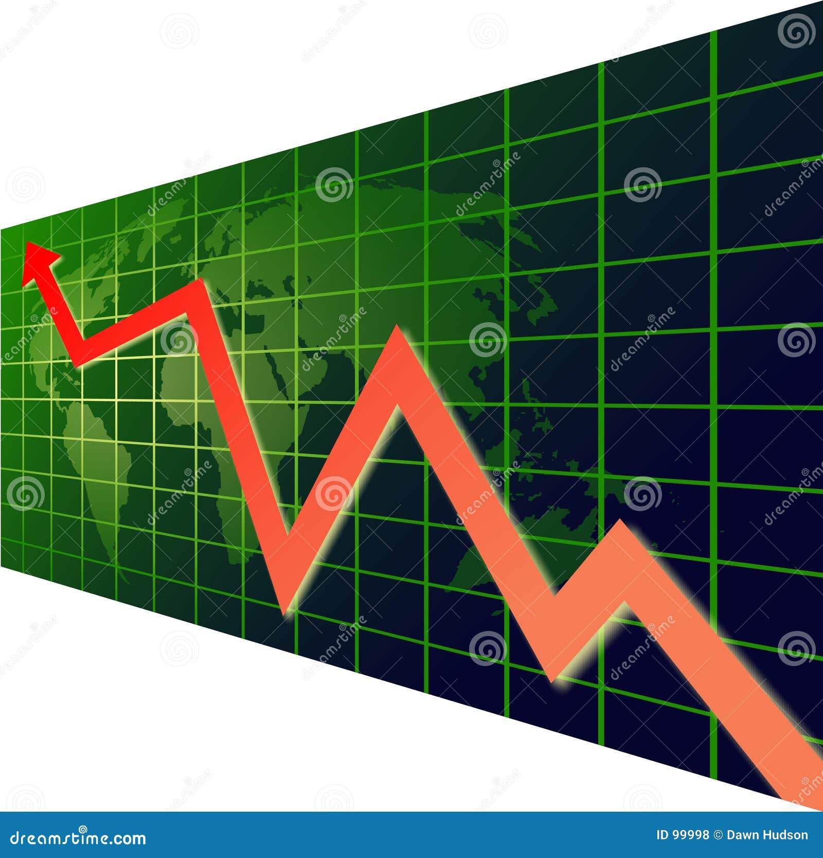 World Chart stock illustration. Illustration of business - 99998
